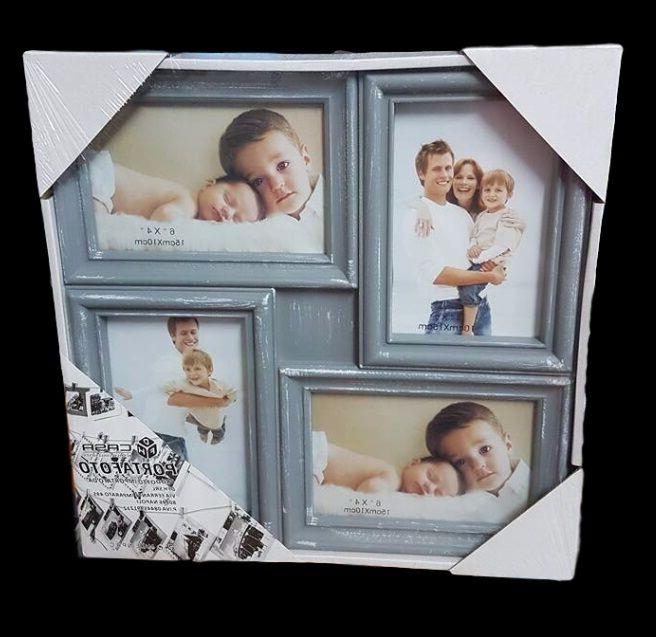 Cornice Multifoto Parete Muro 4 Foto 15x10 Port